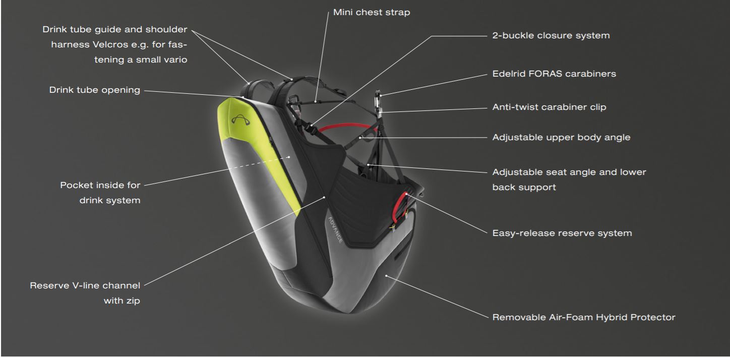 Advance Progress 3 [Progress 3] - £889.00 : Axis, Paragliding and ...